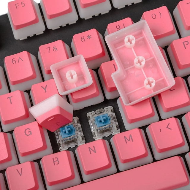 OEM PBT Color Pudding Keycaps – 104 Keys - Walmart Business Supplies