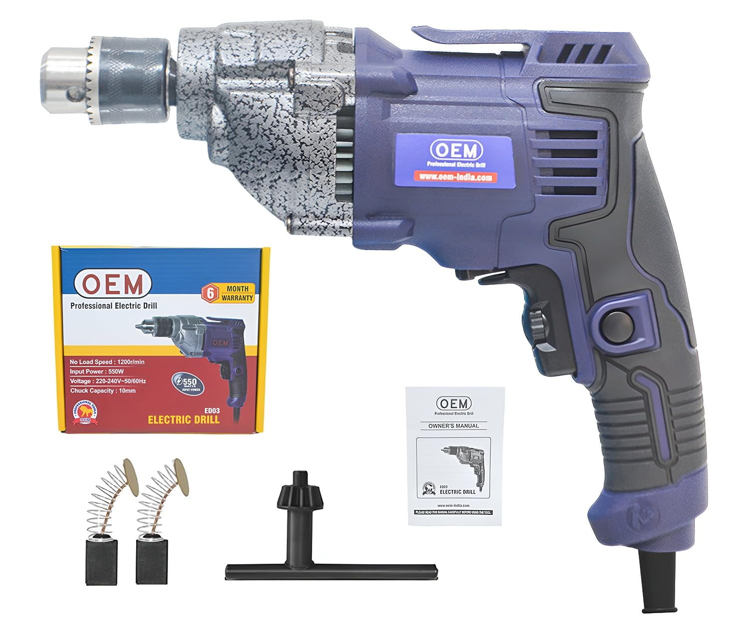 OEM Professional Drill Machine 10mm ReverseForward With Speed Control ...
