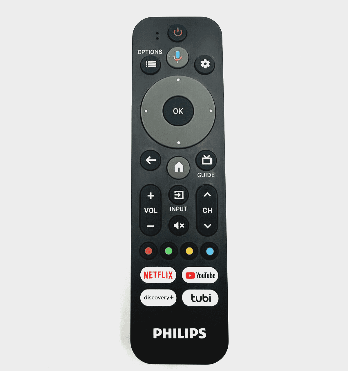 OEM Remote Control for Philips Google TV Netflix Youtube Discovery+ ...