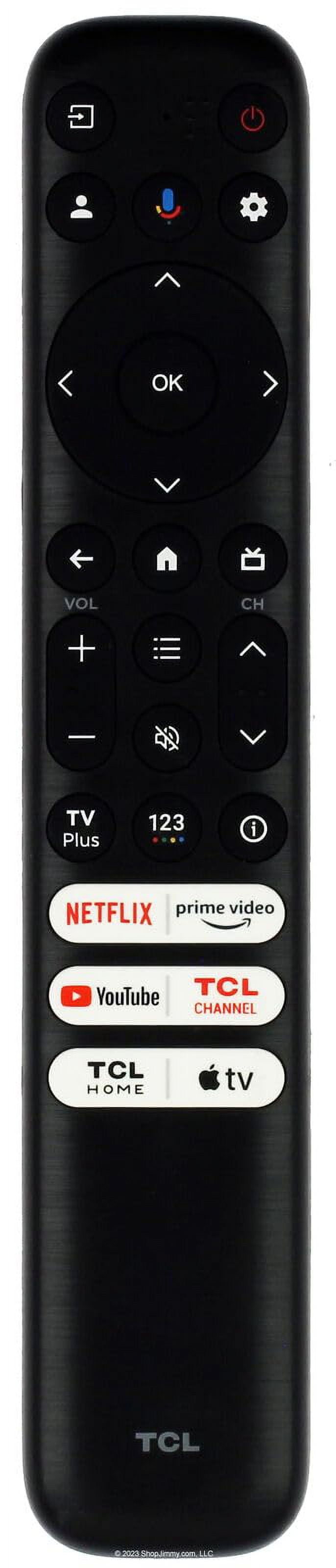 TCL OEM Replacement Voice Remote Control RC813 for Android TV, Mini-LED QLED 4K UHD Smart TV ...