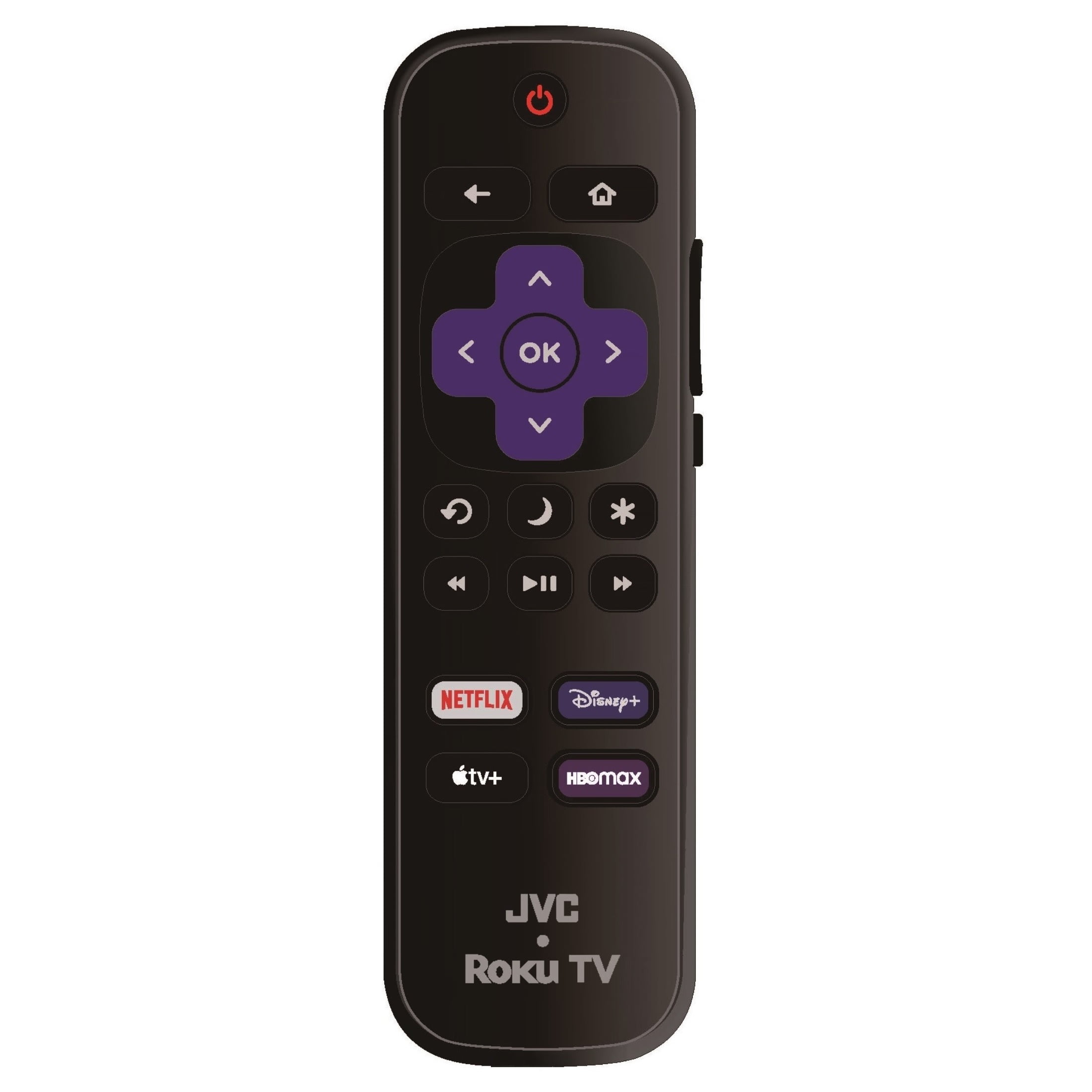 Ultra Parts OEM Replacement Remote Control, Compatible with JVC Roku ...
