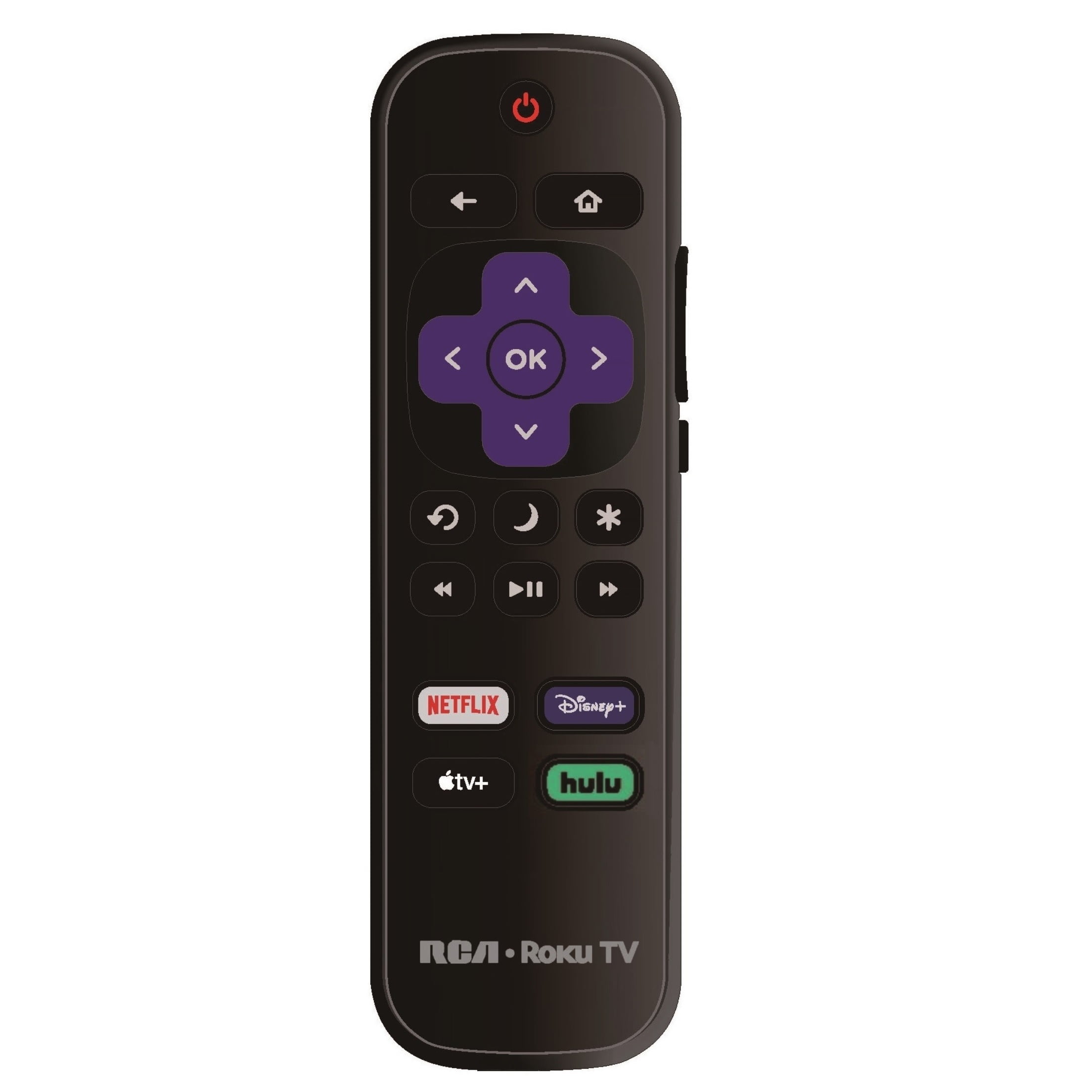 ULTRA PARTS OEM Replacement Remote Control, Compatible with RCA Roku TV Smart TVs, Netflix and ...