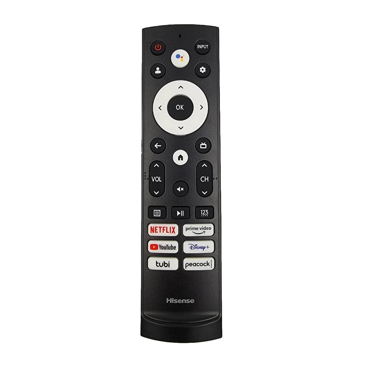 ULTRA PARTS OEM Replacement Voice Remote, Hisense UHD 4K ULED Smart ...