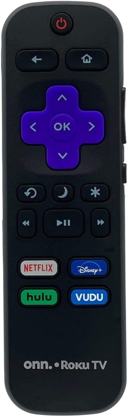 Genuine Original ONN Roku TV Remote Control with App Keys, No Paring ...