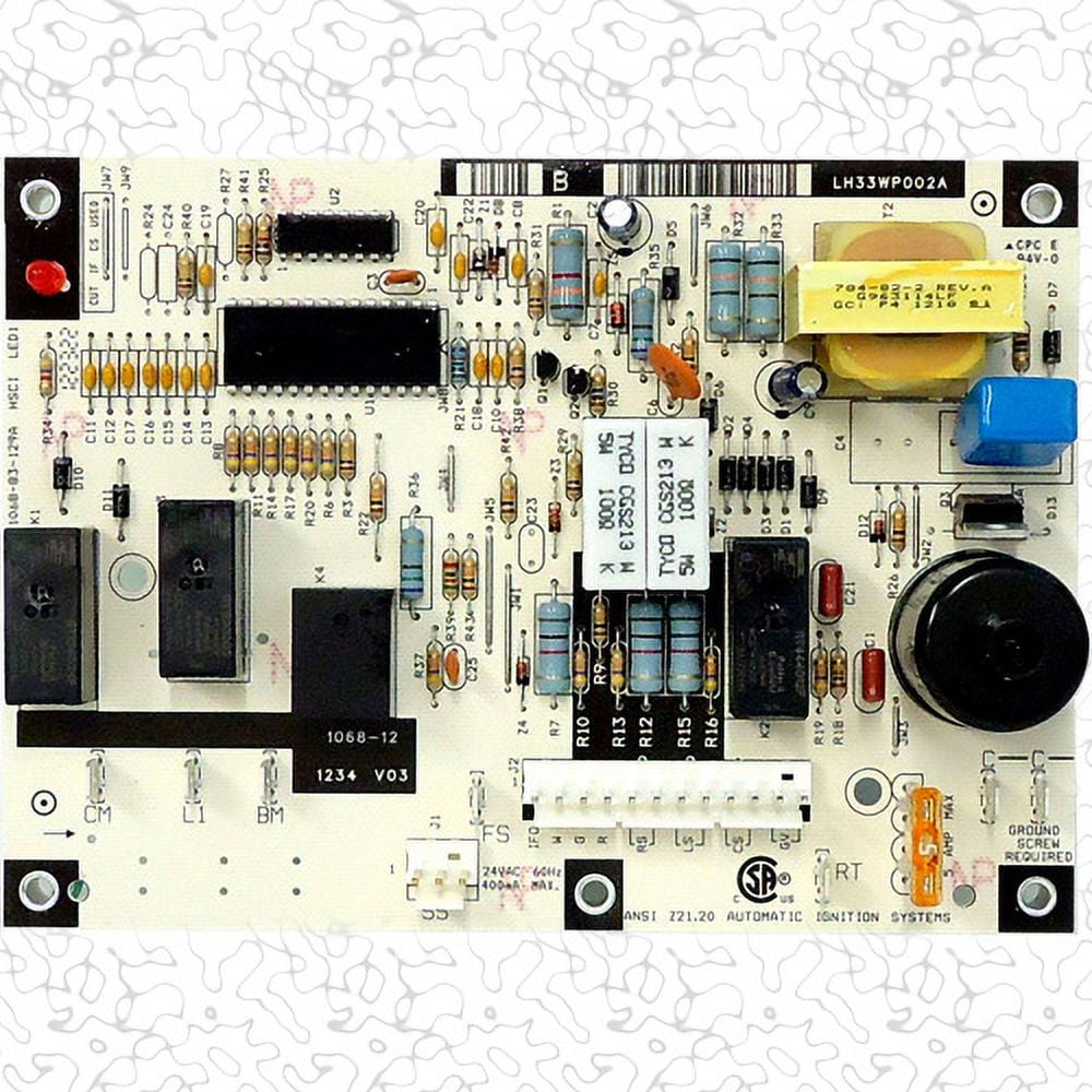 OEM Replacement for Carrier Ignition Control Circuit Board LH33WP002 ...