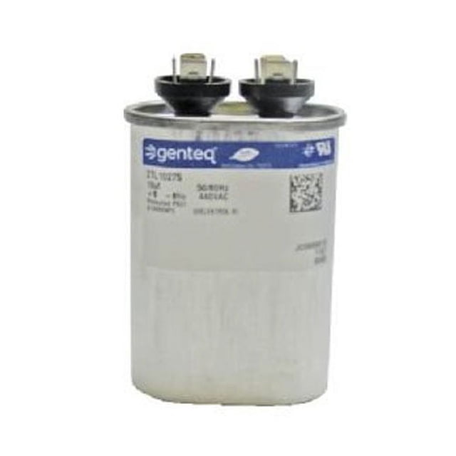 OEM Replacement for GE Genteq Capacitor Oval 7.5 uf MFD 370 Volt ...