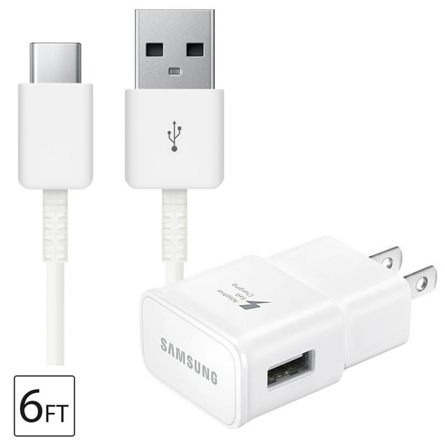 OEM Samsung Galaxy S8 S9 S10, S10e S20 S21 S22 Charger Adaptive Fast ...