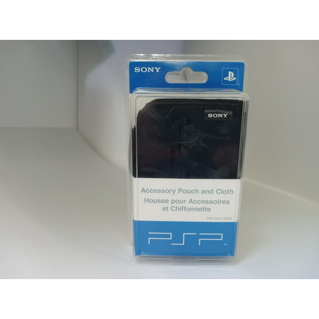 OEM Sony Official PSP Accessory Carrying Case And Cloth - Walmart.com