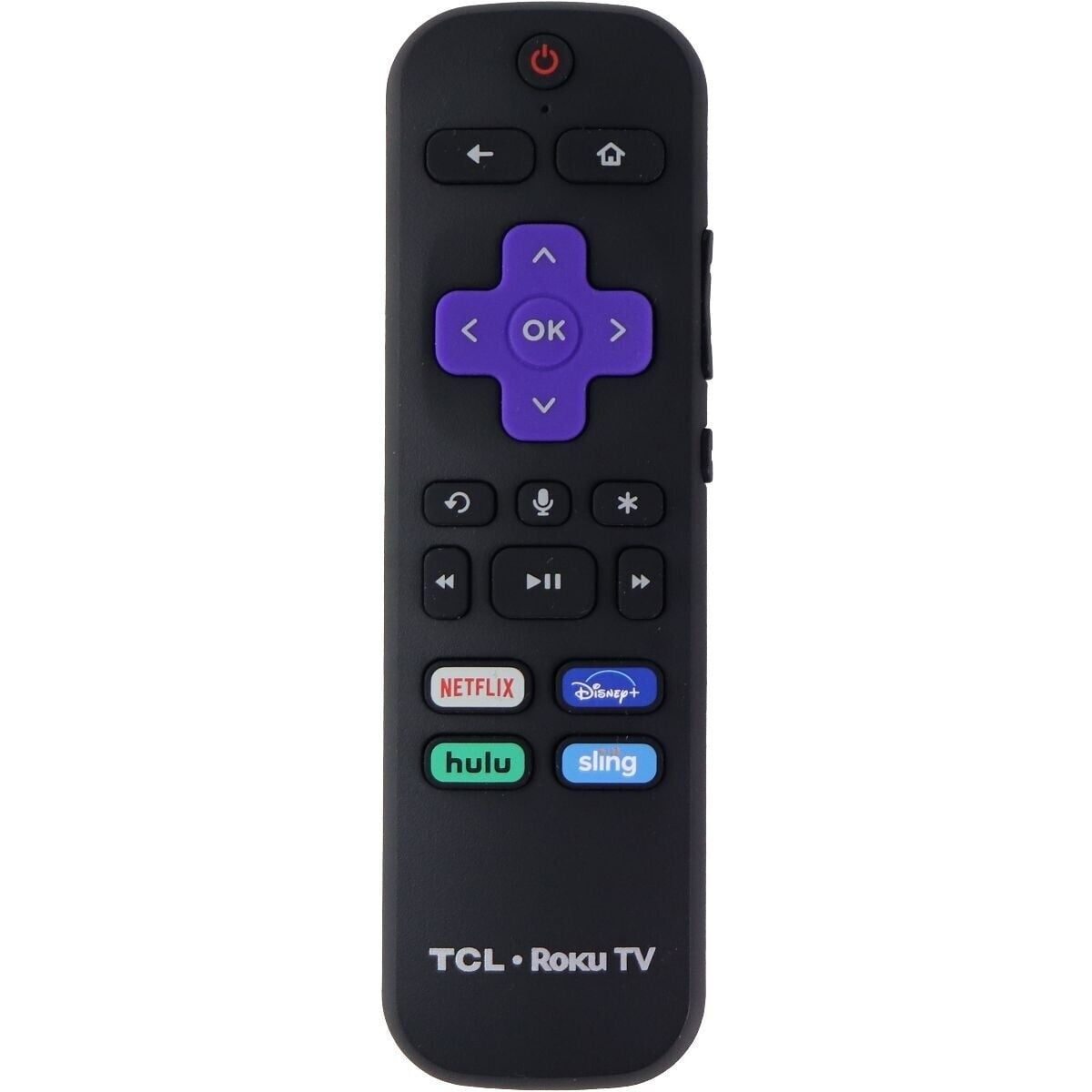OEM TCL Roku RC-AL5 TV Remote Control With Netflix/Hulu/Disney/Sling ...