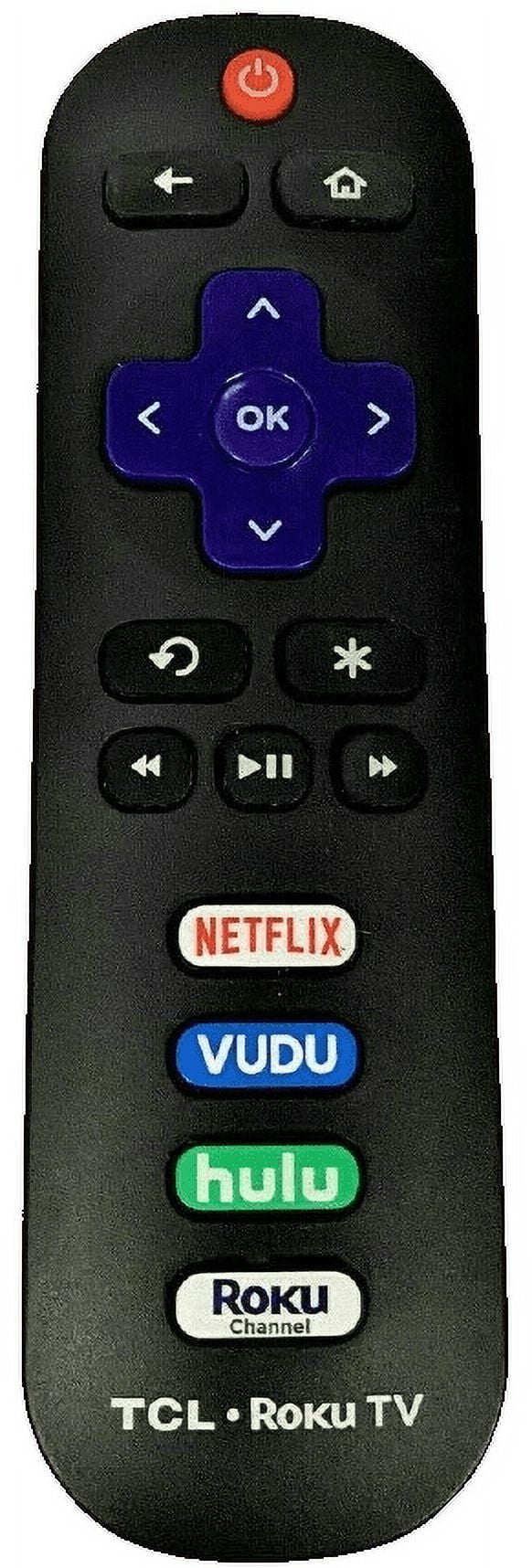 OEM TCL Roku RC280 Smart TVs Remote Control With Netflix Vudu Hulu Roku ...