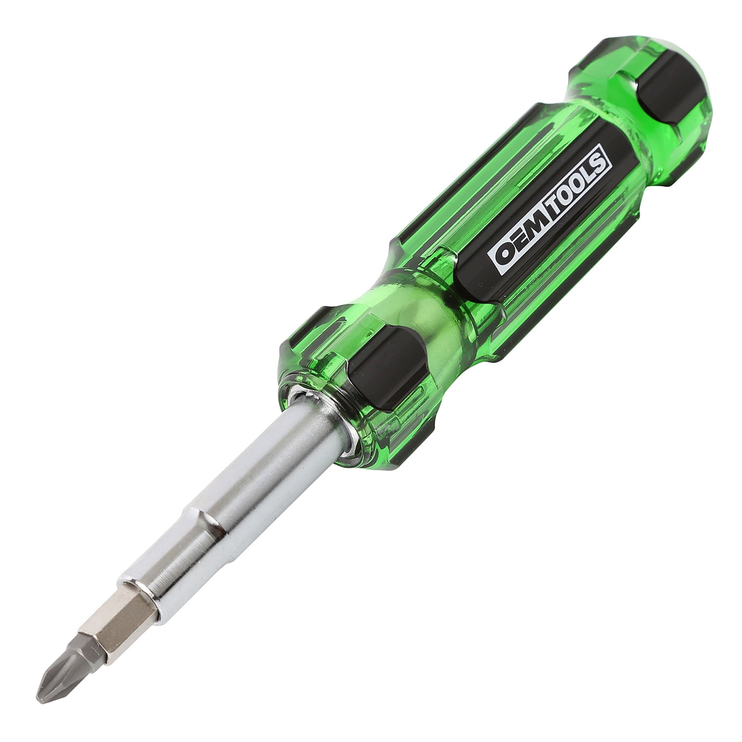 OEMTools 13-in-1 Multi-Bit Screwdriver, Nut Driver and Schrader Valve ...