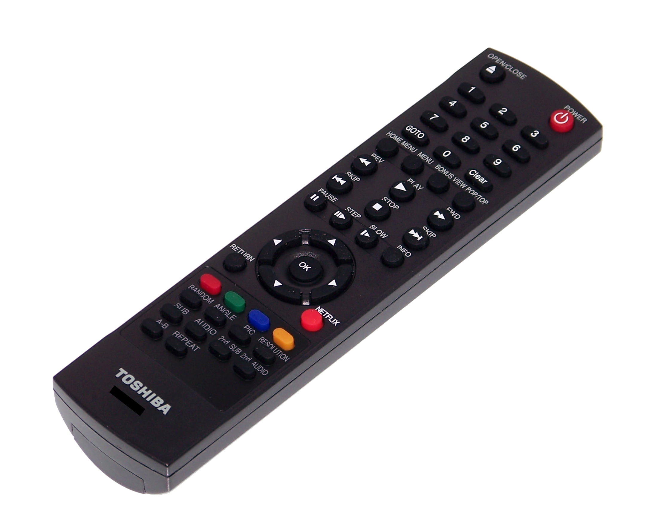 OEM Toshiba Remote Control Originally Shipped With: BDX2250KU, BDX4150 ...