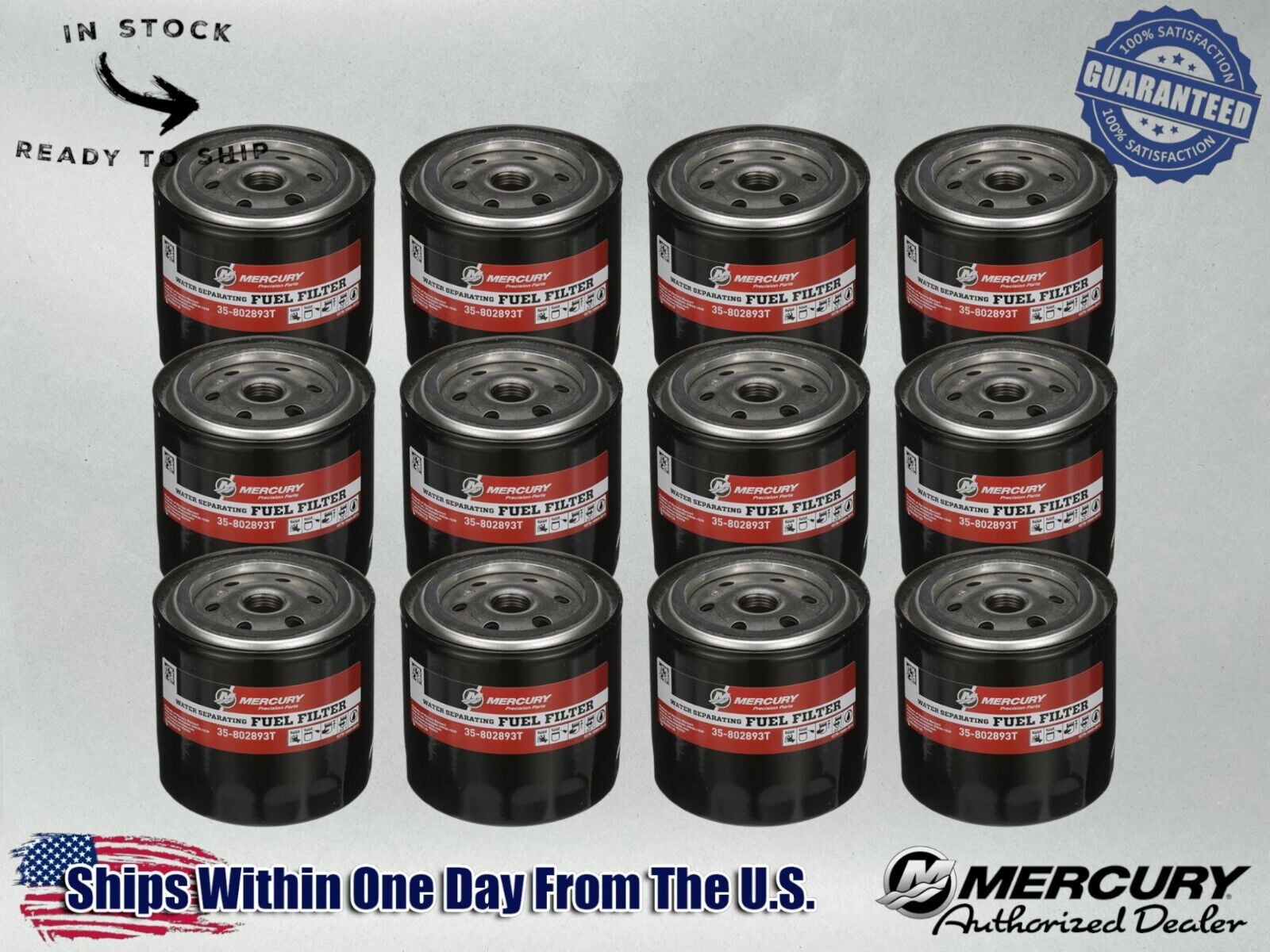 OEM Water Sep Fuel Filter for Mercury and MerCruiser RM Systems 802893T ...