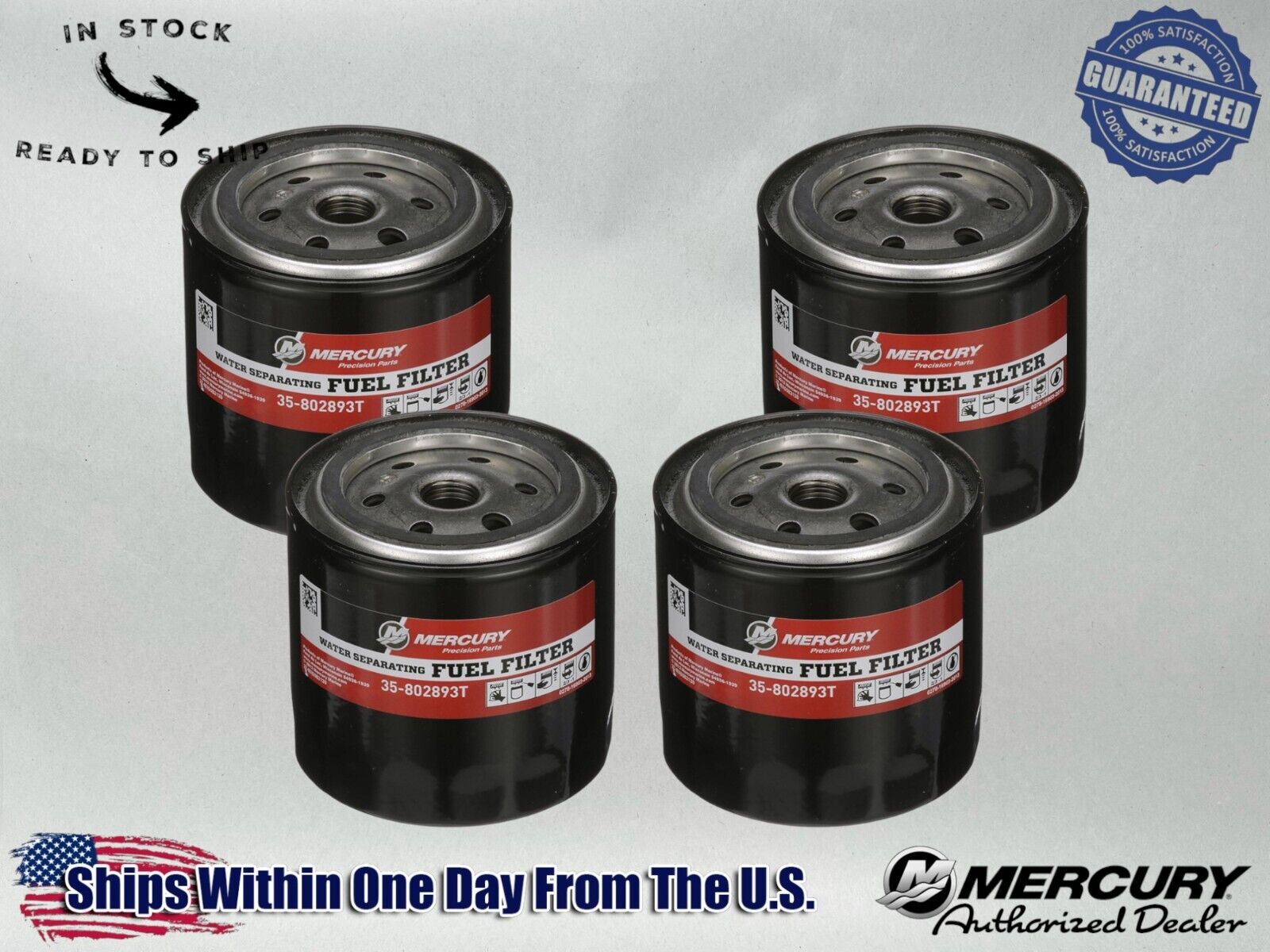 OEM Water Sep Fuel Filter for Mercury and MerCruiser RM Systems 802893T ...