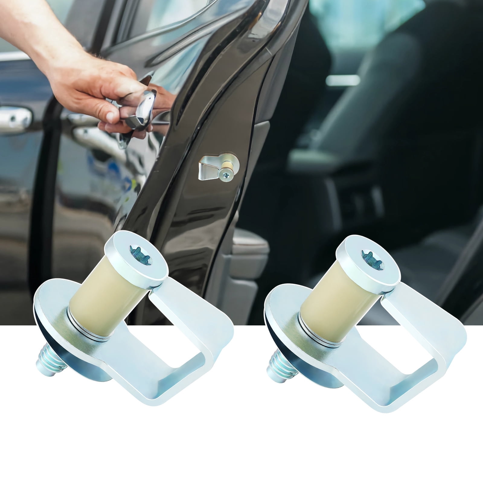 OEMASSIVE 2PCS Door Latch Lock Striker Bolt Set E9AZ5422008A for Ford ...