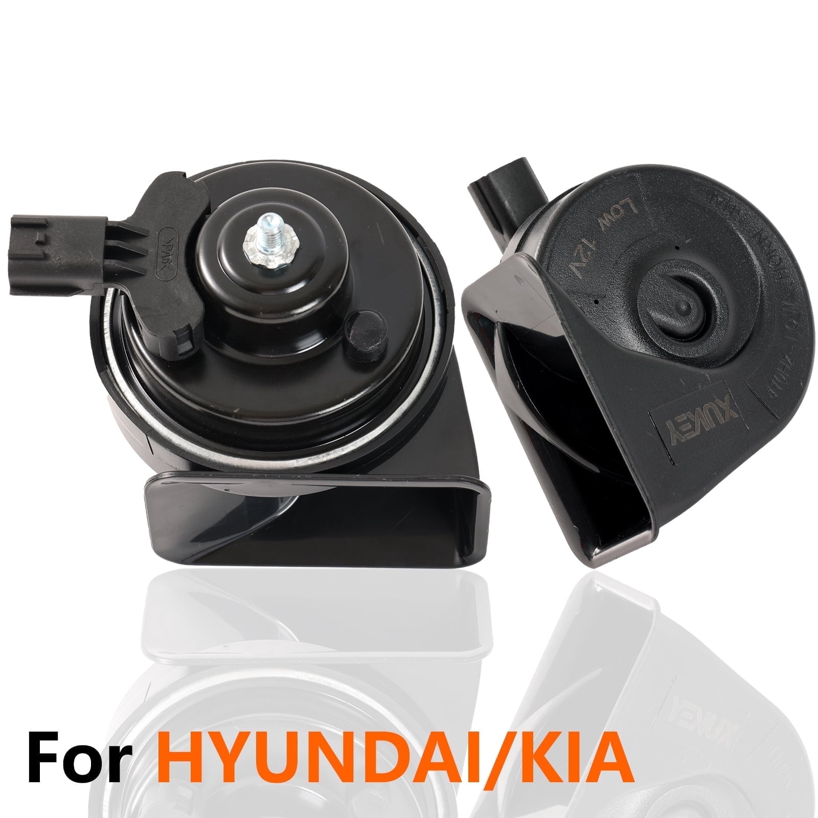 OEMASSIVE 2Pcs Snail Horn 110db Loud Dual Tone For Hyundai Accent ...