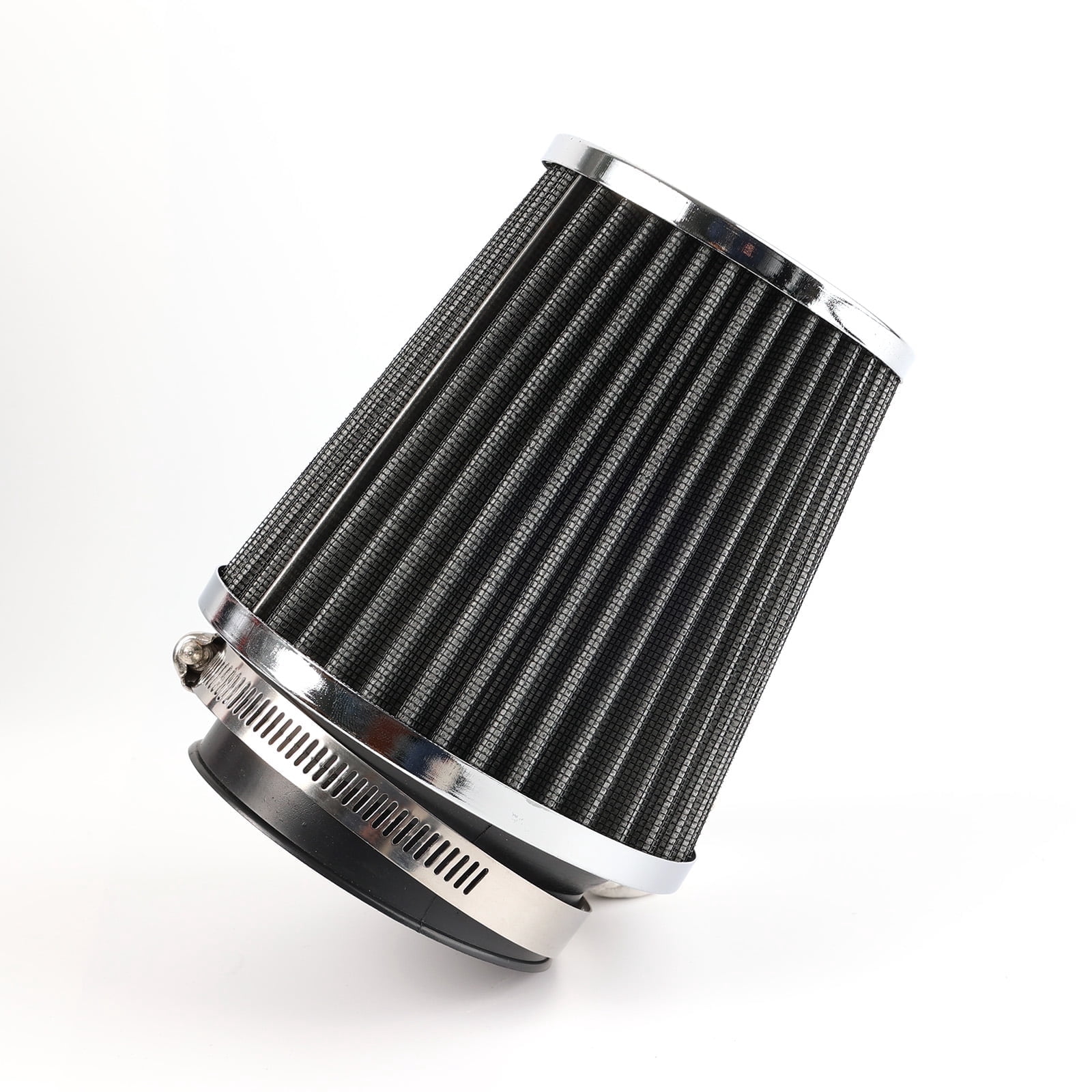 OEMASSIVE 3" Car Engine High Flow Inlet Cold Air Intake Dry Filter Cone ...