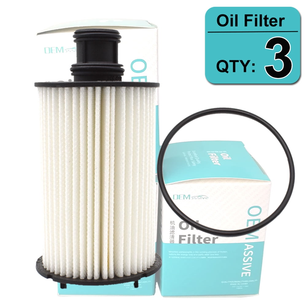 OEMASSIVE 3Pcs Engine Oil Filter LR011279 for Land Rover LR4 Range ...