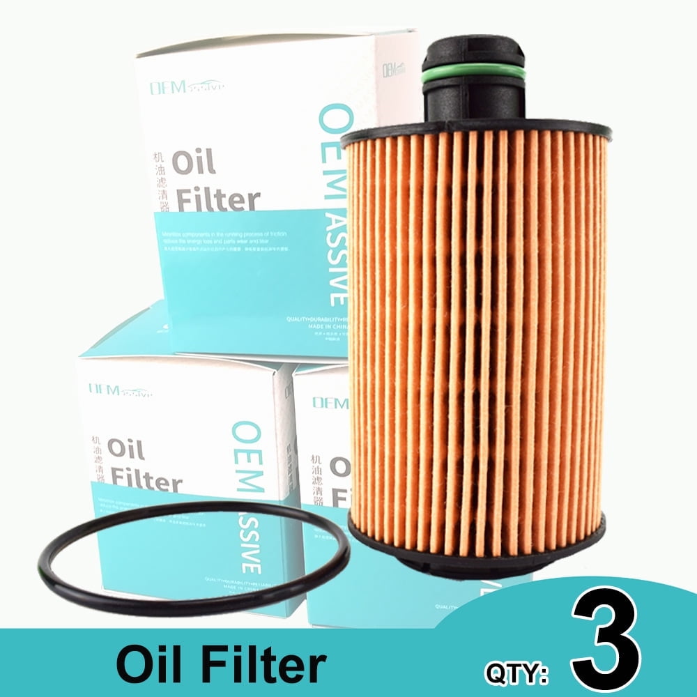 OEMASSIVE 3x Engine Oil Filter for Jeep Grand Cherokee IV Ram 1500 ...