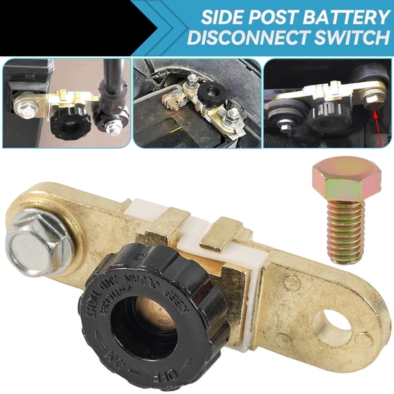 OEMASSIVE Battery Terminal Quick Disconnect Switch Side Post Battery ...