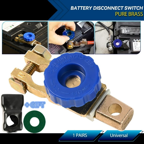 OEMASSIVE Car Battery Cut-off Switch Disconnect Battery Isolator ...