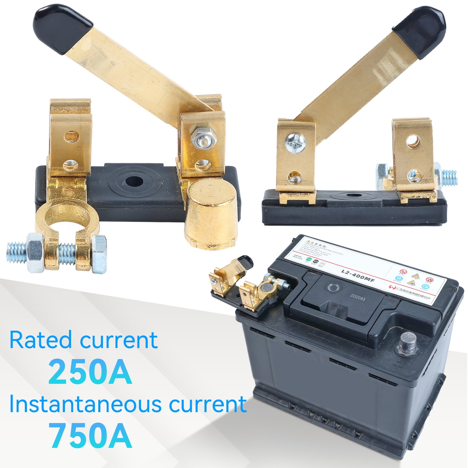 OEMASSIVE Car Battery Isolator Switch for Van Boat Cut Off Disconnect ...