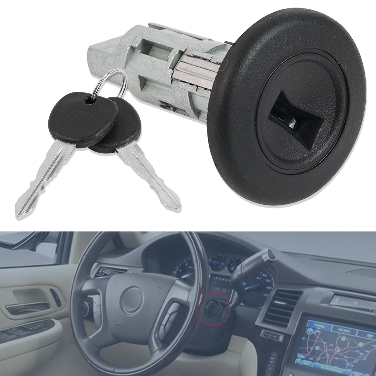 OEMASSIVE Ignition Switch Lock Cylinder w/ 2 Key For Chevrolet ...