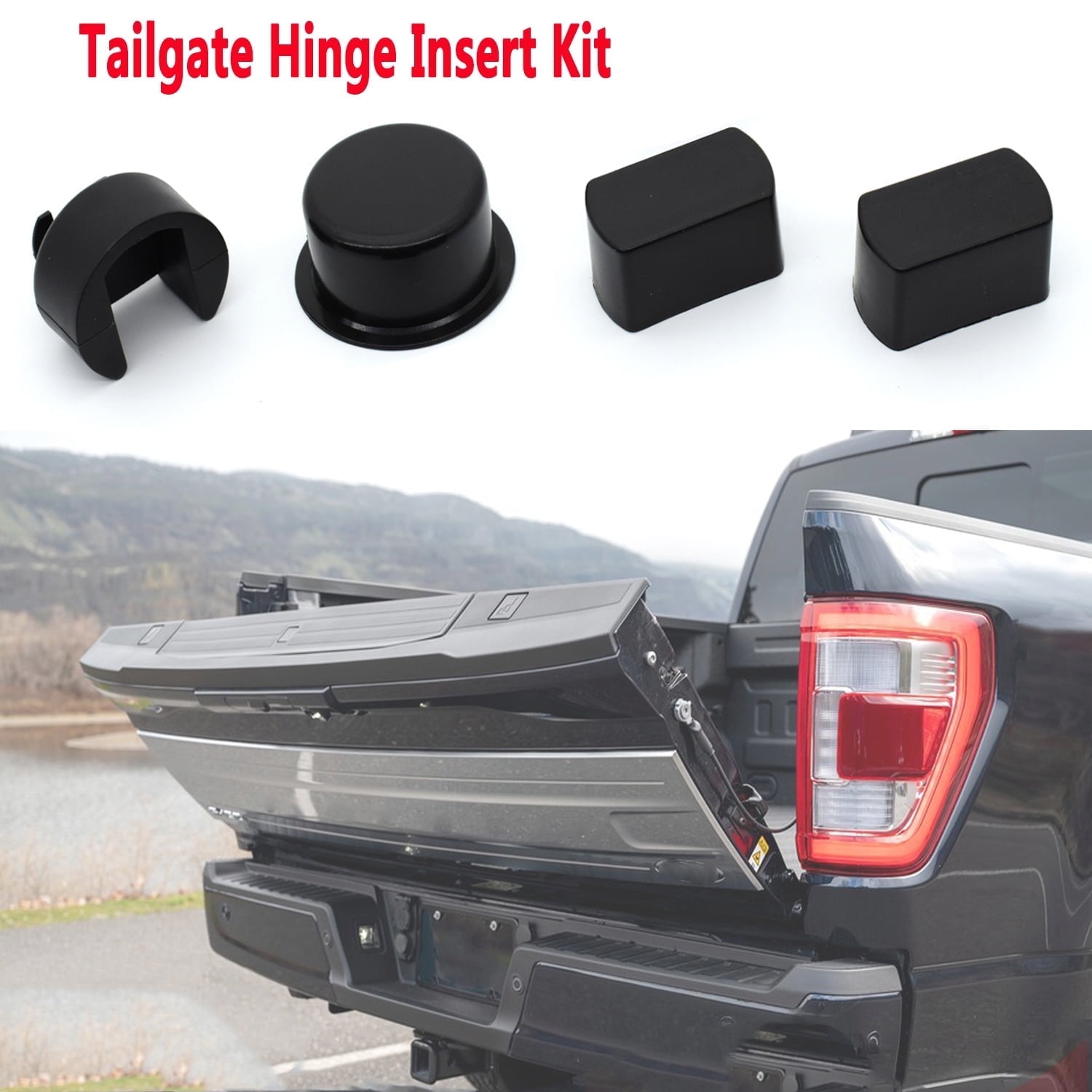 OEMASSIVE Tailgate Hinge Pivot Bushing Insert Kit for Dodge Ram Ford ...