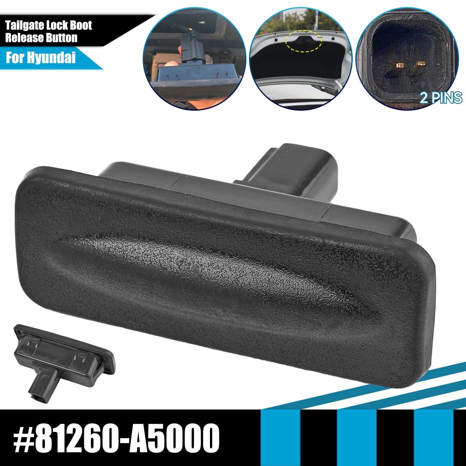 OEMASSIVE Trunk Lid Lock Tail Gate Handle for Hyundai Kia Elantra GT ...