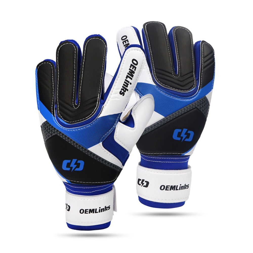 OEMLINKS Soccer Goalkeeper Gloves with Strong Grips Latex Football ...