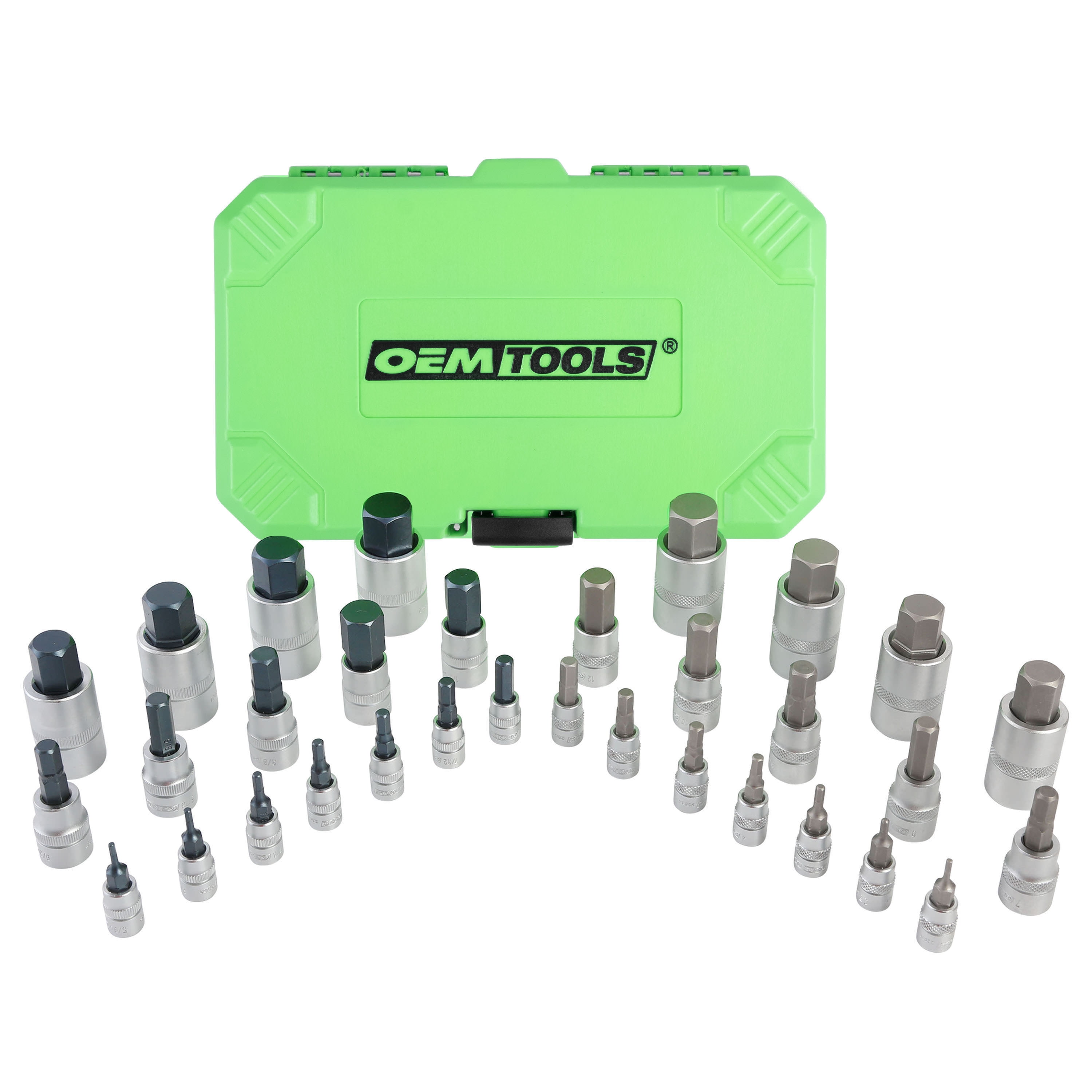 OEMTools 32 Piece Hex Bit Socket Set - Walmart.com