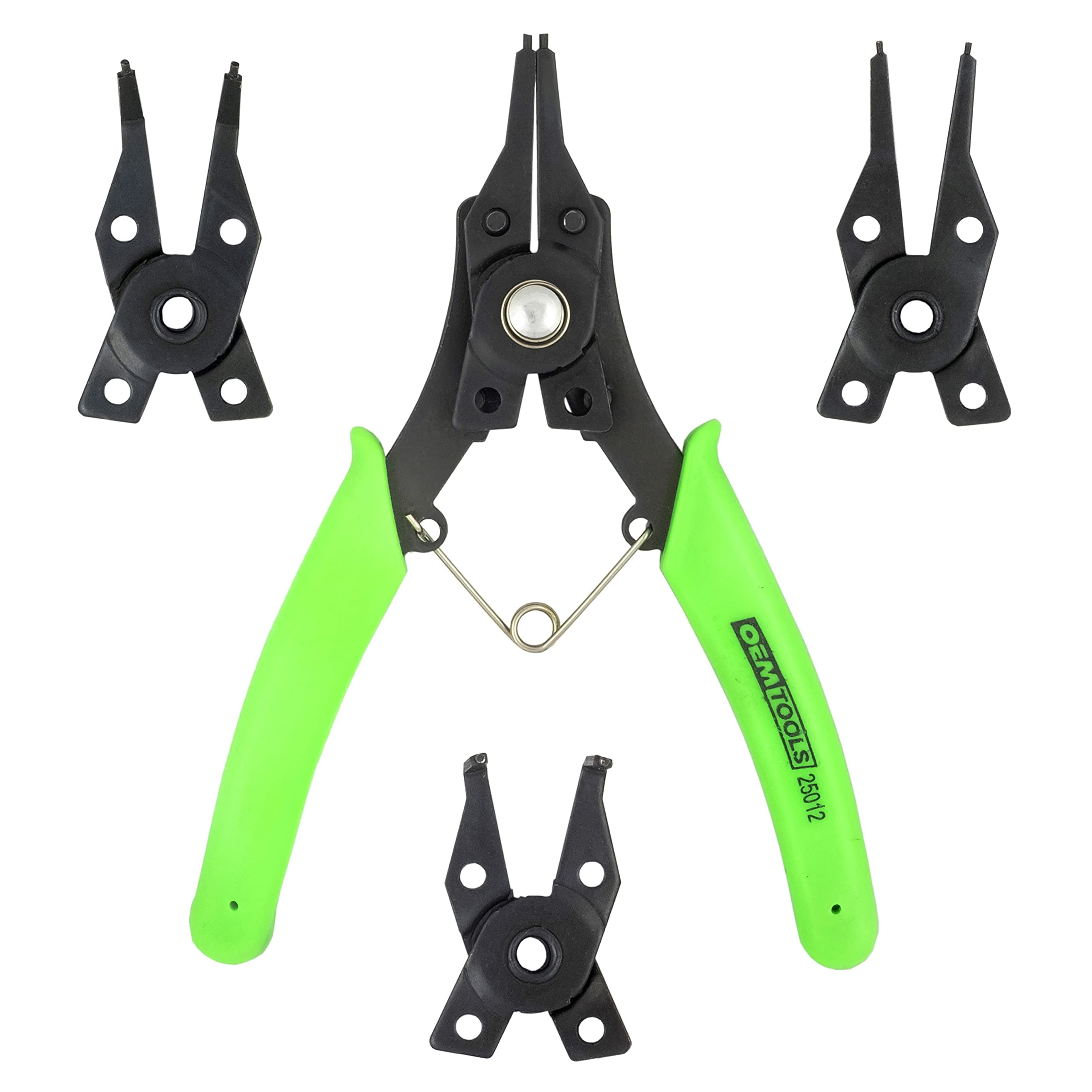 OEMTOOLS 25012 4 in 1 Combination Snap Ring Pliers Set, Heavy Duty ...