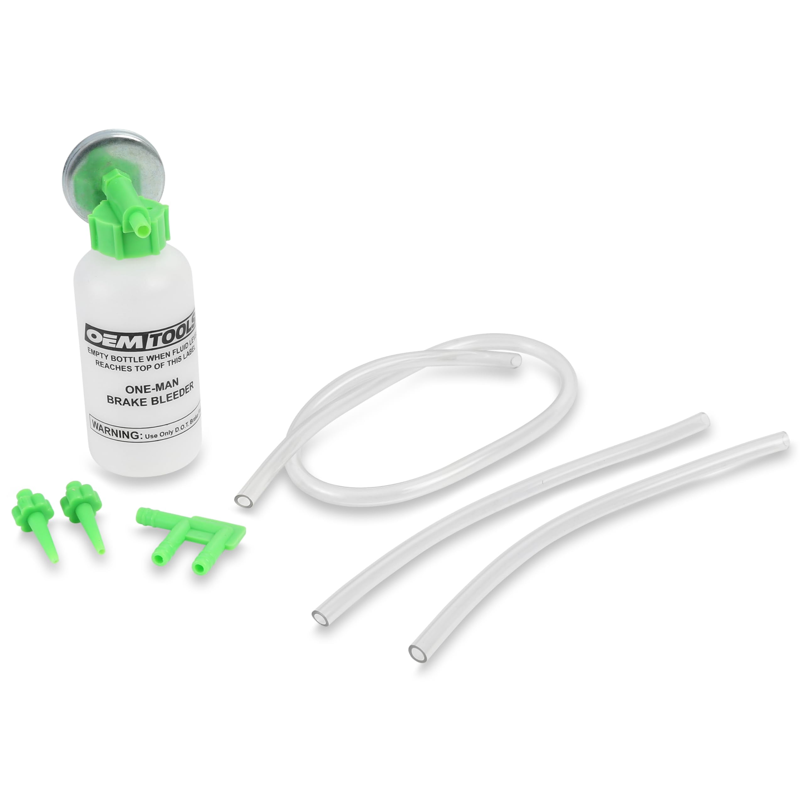 OEMTOOLS 25036 Bleed-O-Matic One-Man Brake Bleeder Kit, Featuring ...