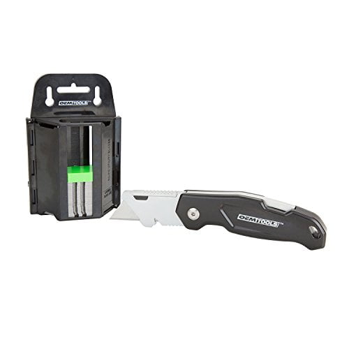 OEMTools Folding Lock Back® Utility Knife with Blade Dispenser ...
