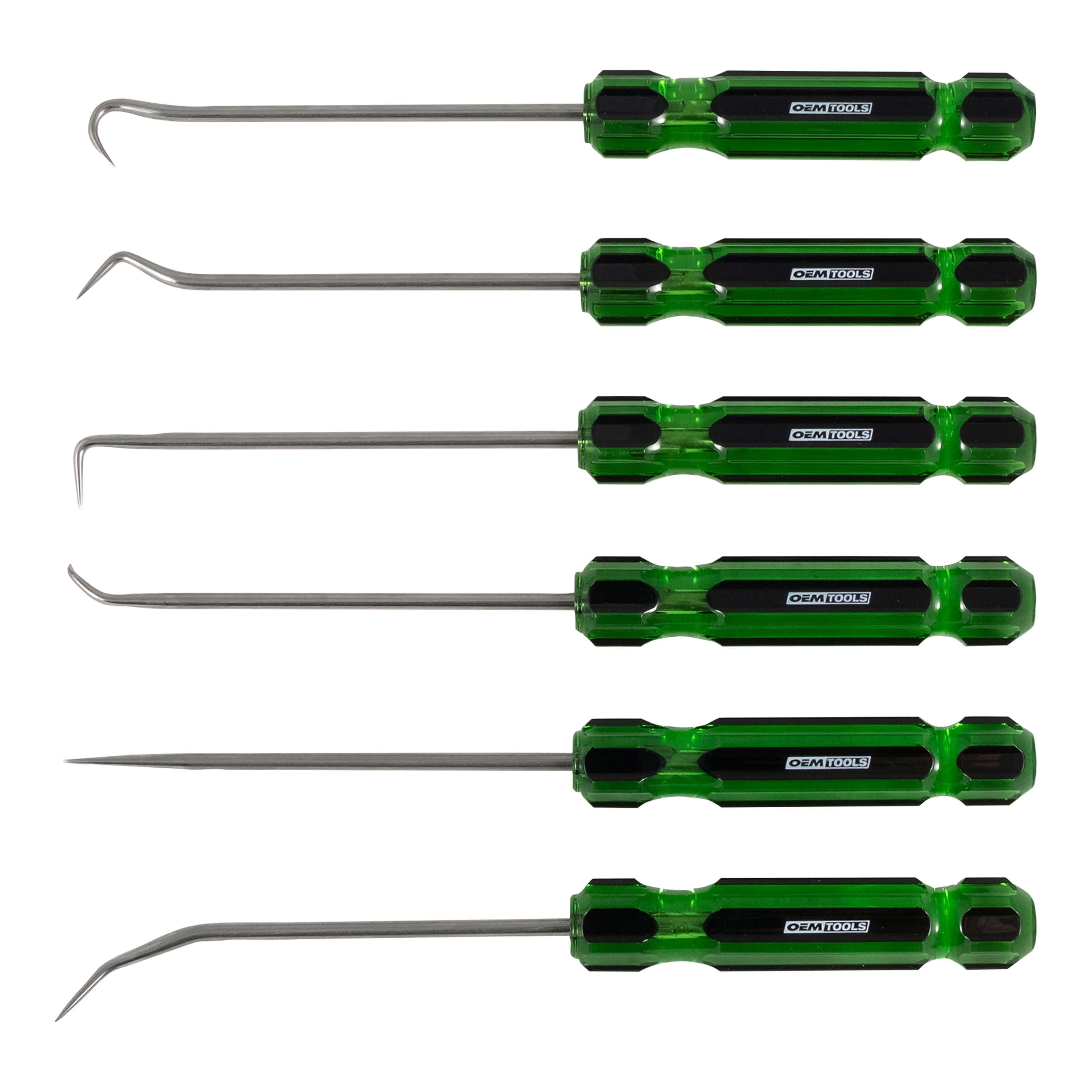 OEMTOOLS 26545 6 Piece Hook and Pick Set w/ Acetate Handle - Walmart.com