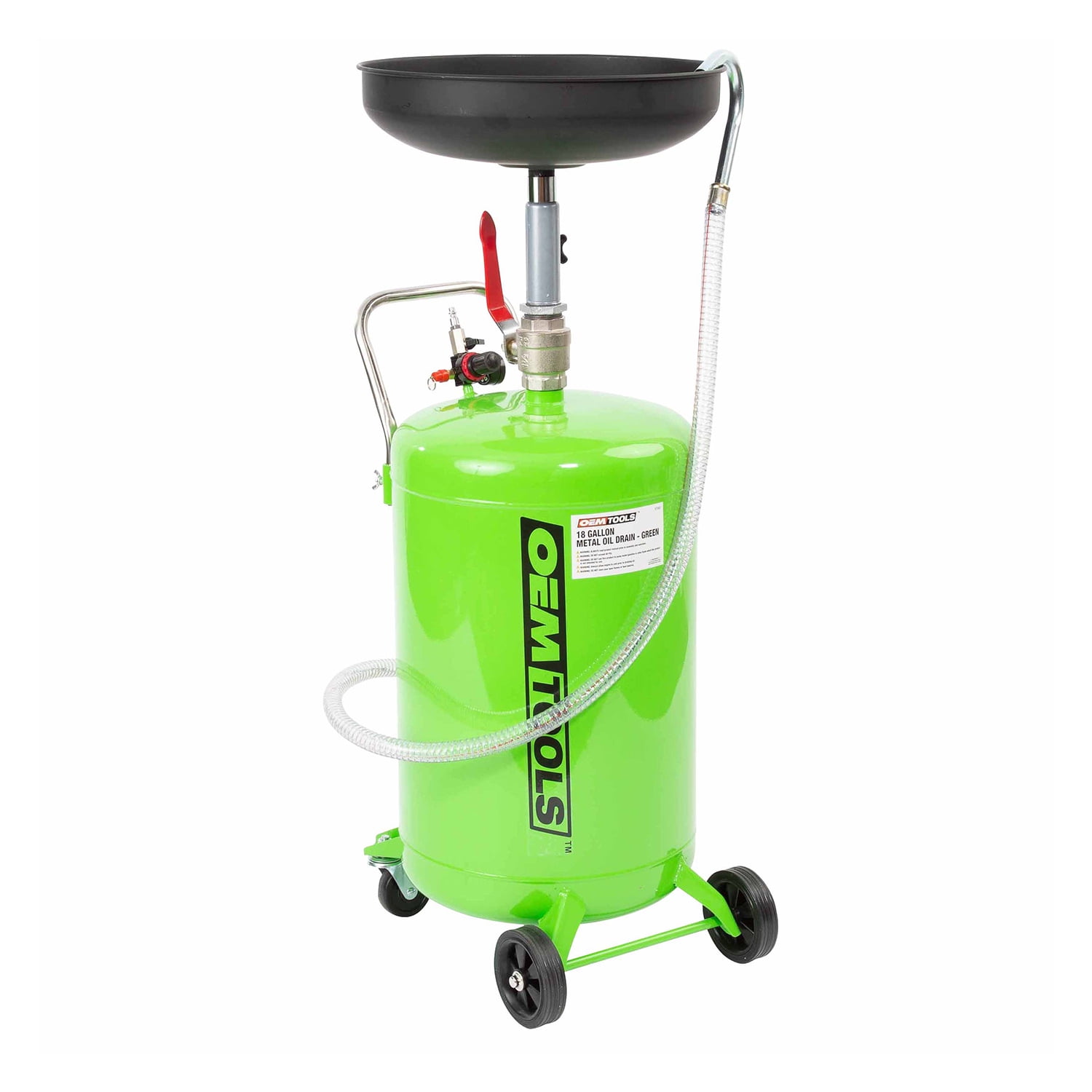 OEMTools 18 Gallon Metal Oil Drain - Green - Walmart.com