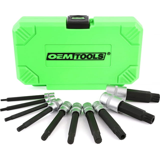 OEMTools 10 Piece Extra Long Triple Square Bit Socket Set - Walmart ...