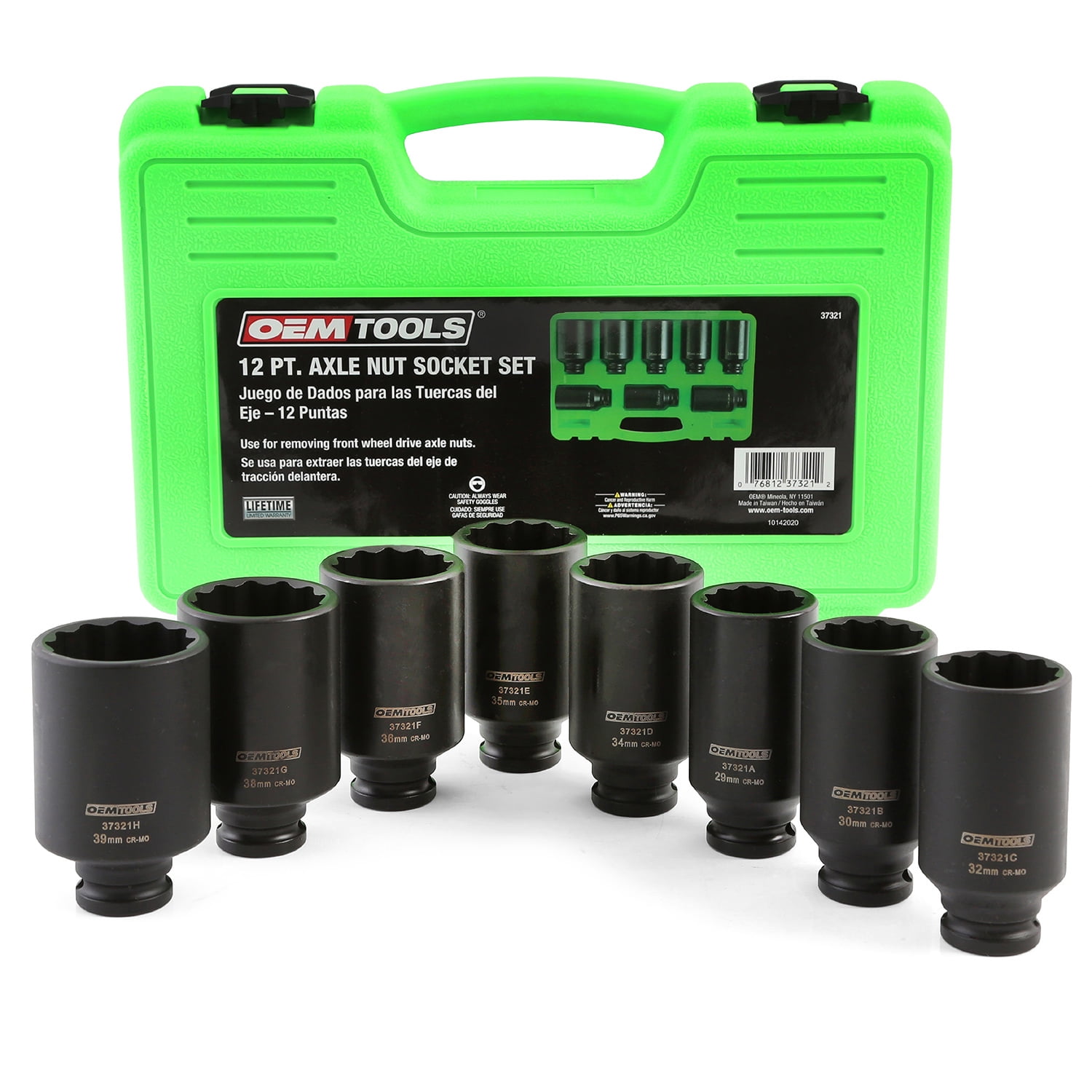 OEMTools 12 Pt. Axle Nut Socket Set - Walmart.com