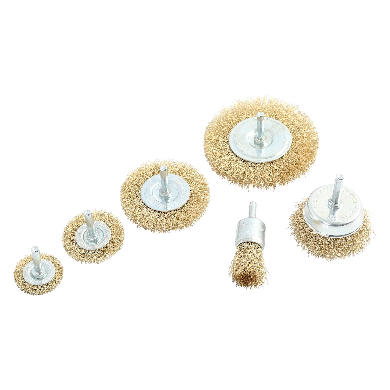 OEMTools 6-Piece Wire Wheel Brush Set - Walmart.com
