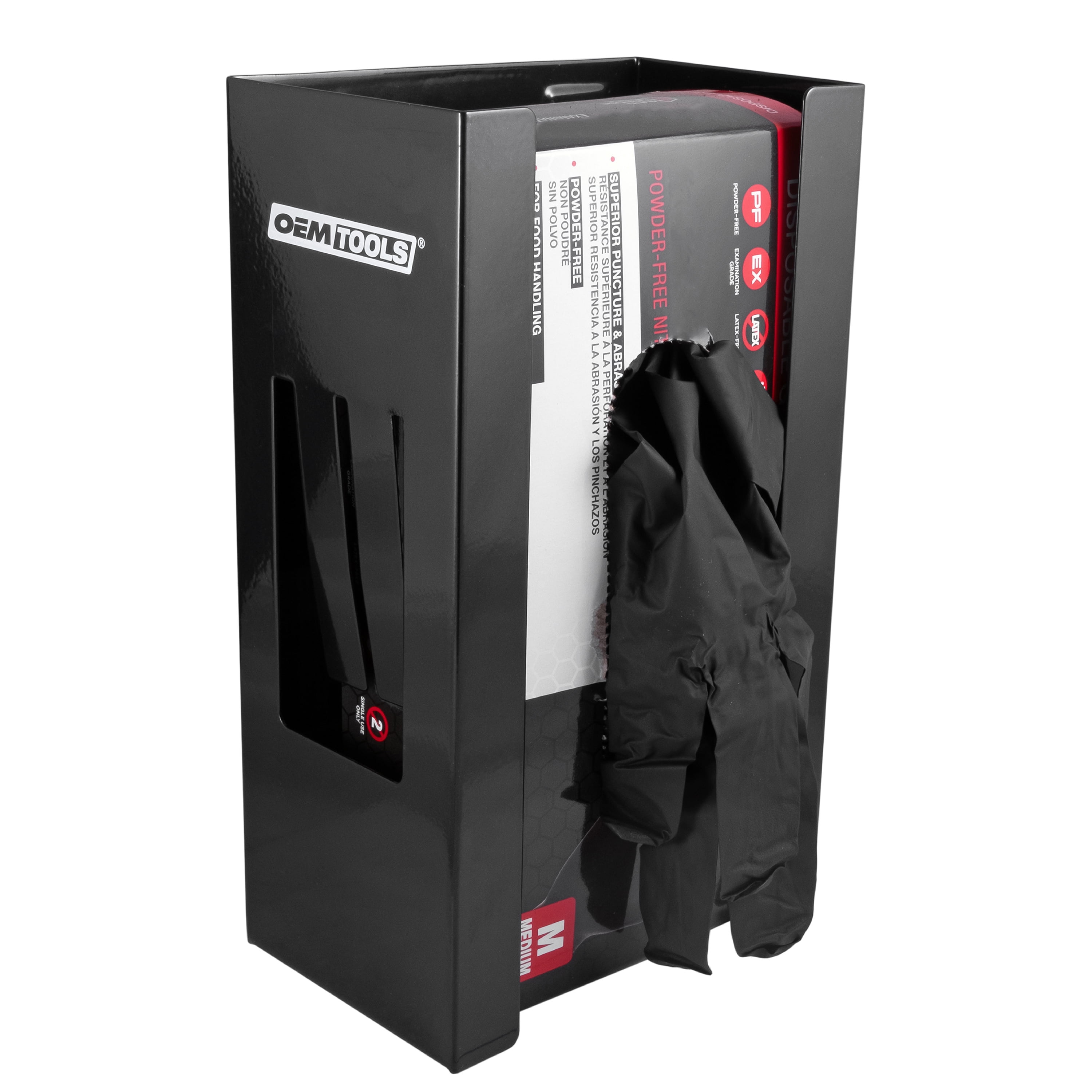 OEMTools Magnetic Glove Dispenser - Black - Walmart.com