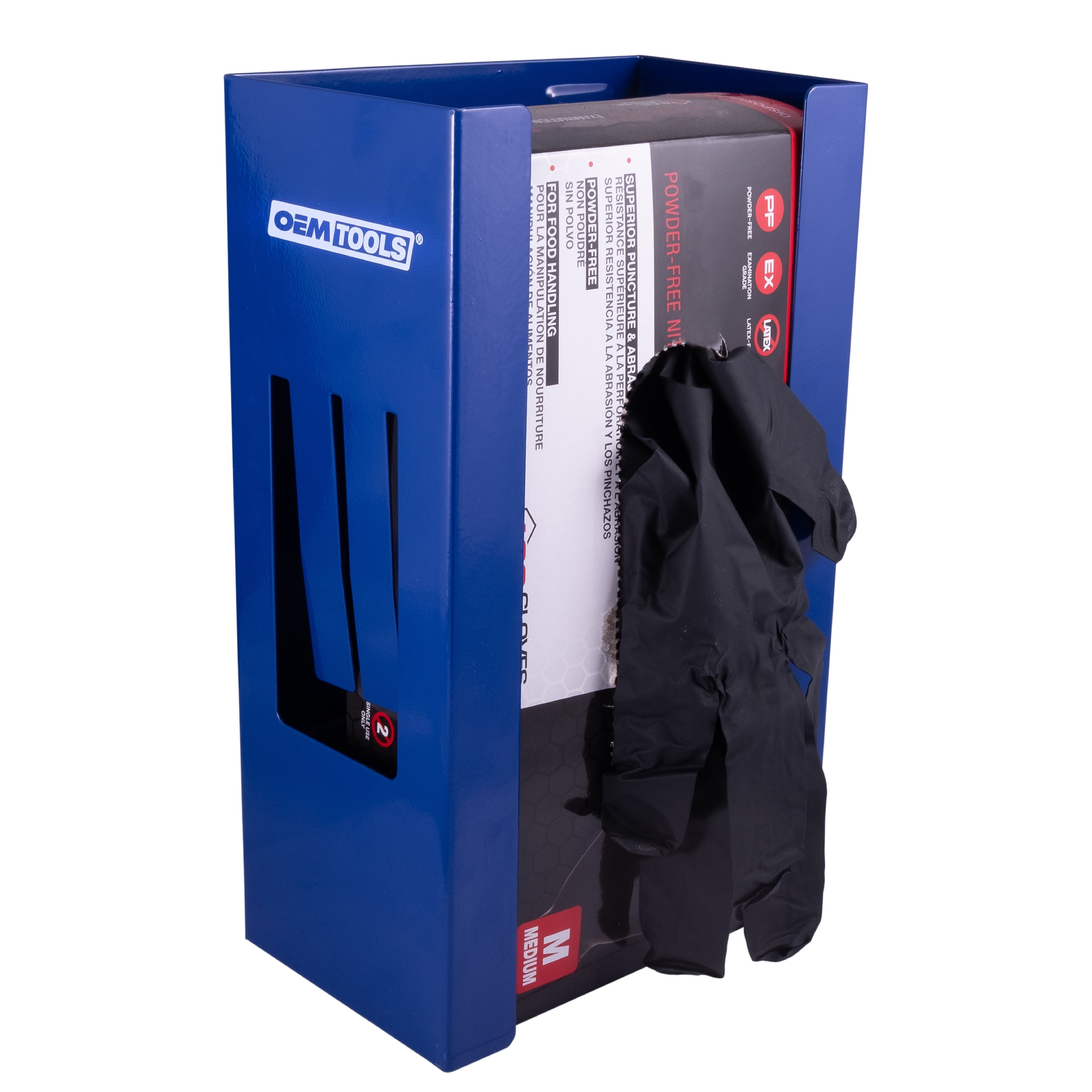 OEMTools Magnetic Glove Dispenser, Blue - Walmart.com