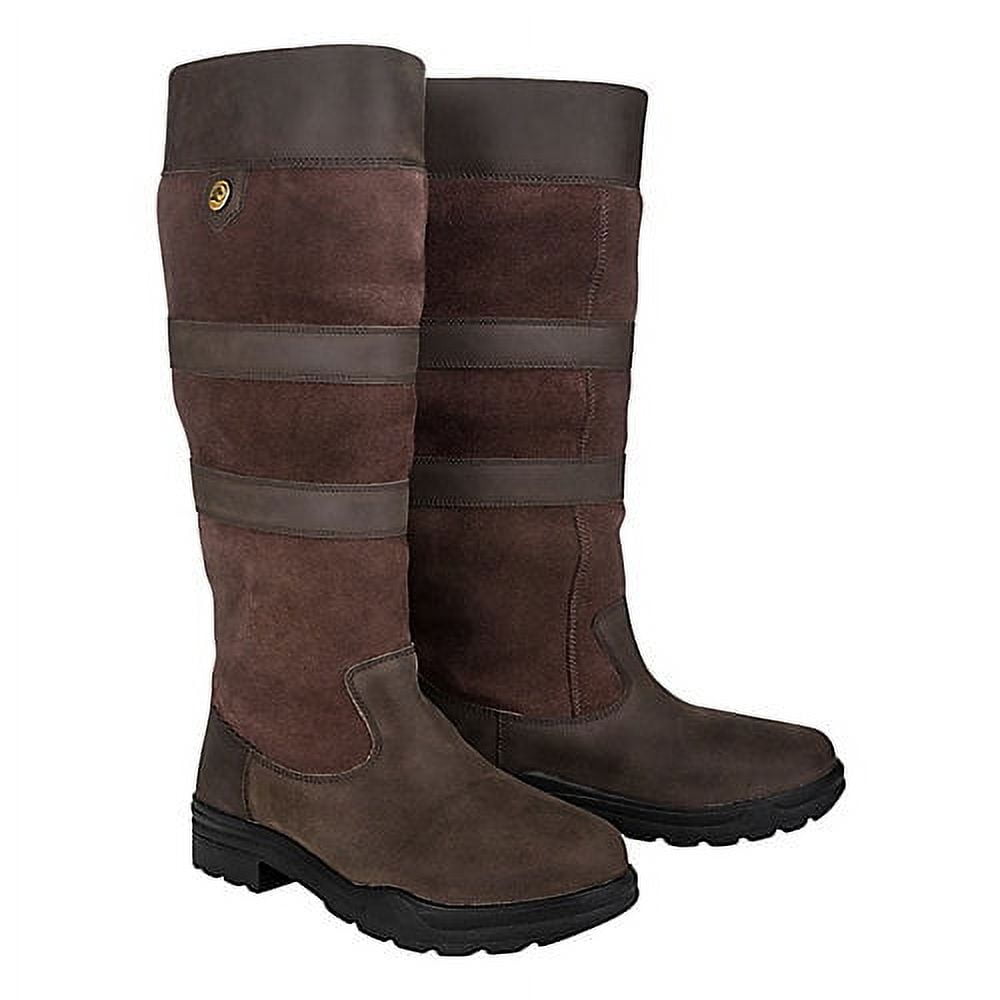 OEQ Ladies Winter Country Boot 10 Brown - Walmart.com