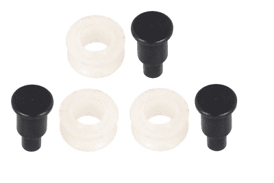 OER 1/4" Window Regulator Roller and Rivet Set 1955-1957 Bel Air 150 ...