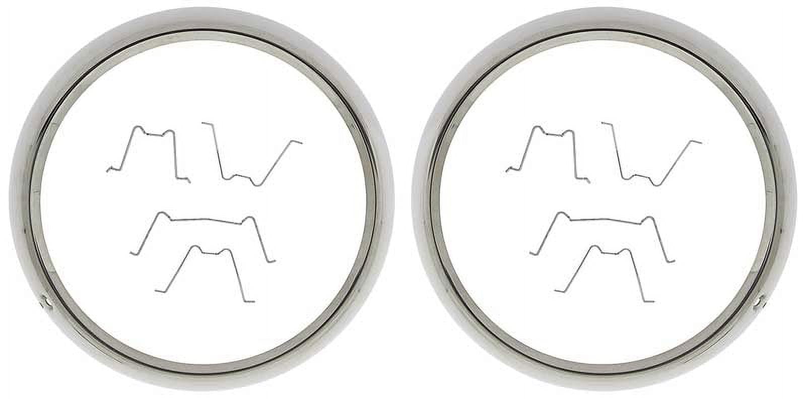 OER 1st Series Pickup Headlight Bezel Set 1947-1955 Chevy and GMC ...