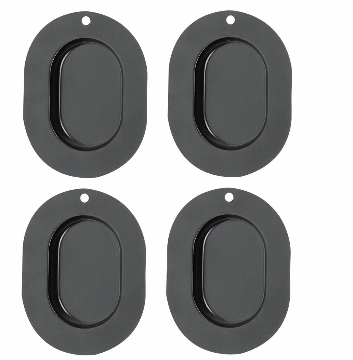 OER 4PC Metal Trunk Floor Pan Drain Plug Plate Set Firebird Camaro GTO ...