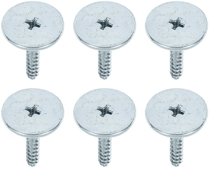 OER Astro Vent Ducting to Cowl Screw Set For 1968-1969 Firebird and ...