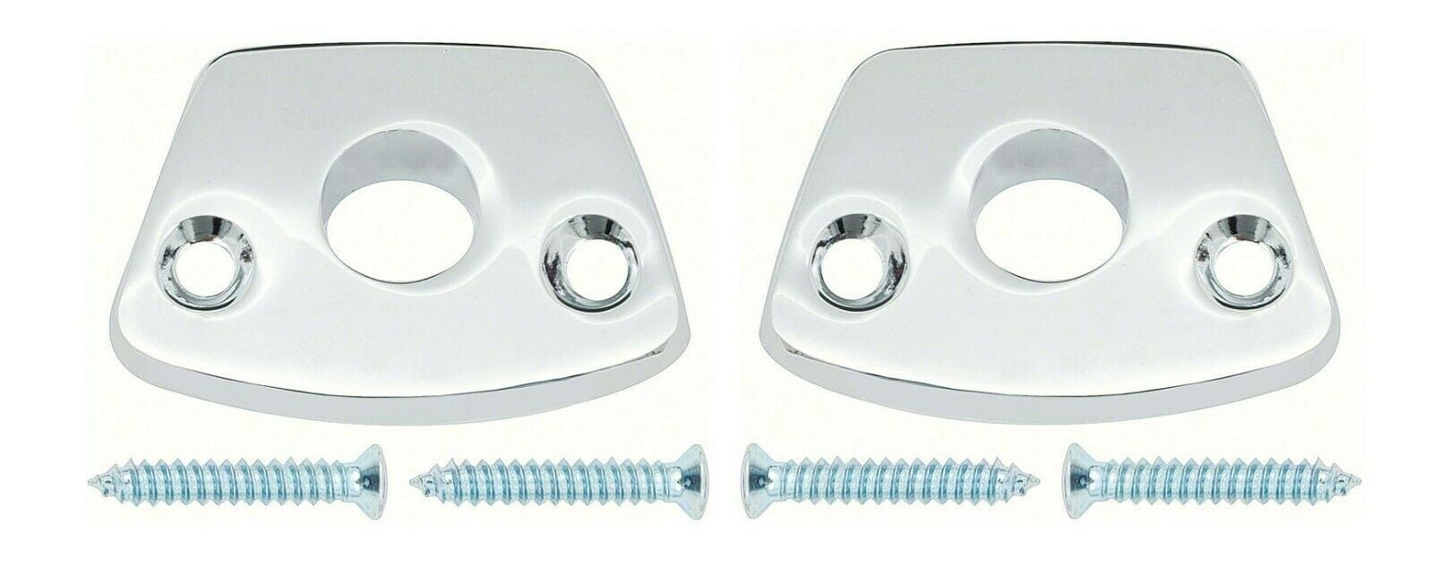 OER Bench Seat Headrest Post Bezel Set 1969-1970 Charger and RoadRunner ...