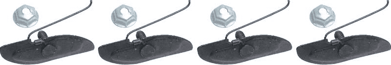 OER Cab Upper Molding Clip Set For 1969-1972 Chevy and GMC Pickup ...