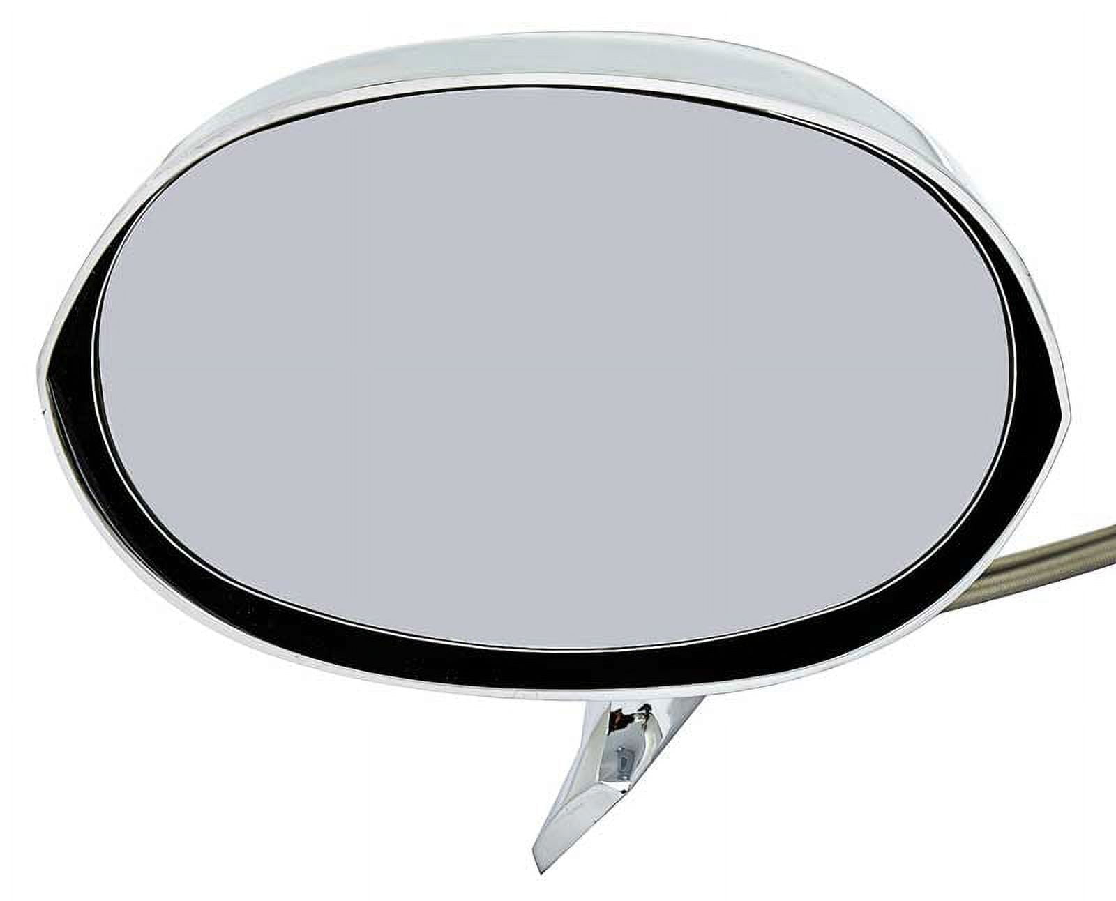 OER Chrome Remote Outer Door Bullet Mirror Right Hand 1970 Cuda and ...