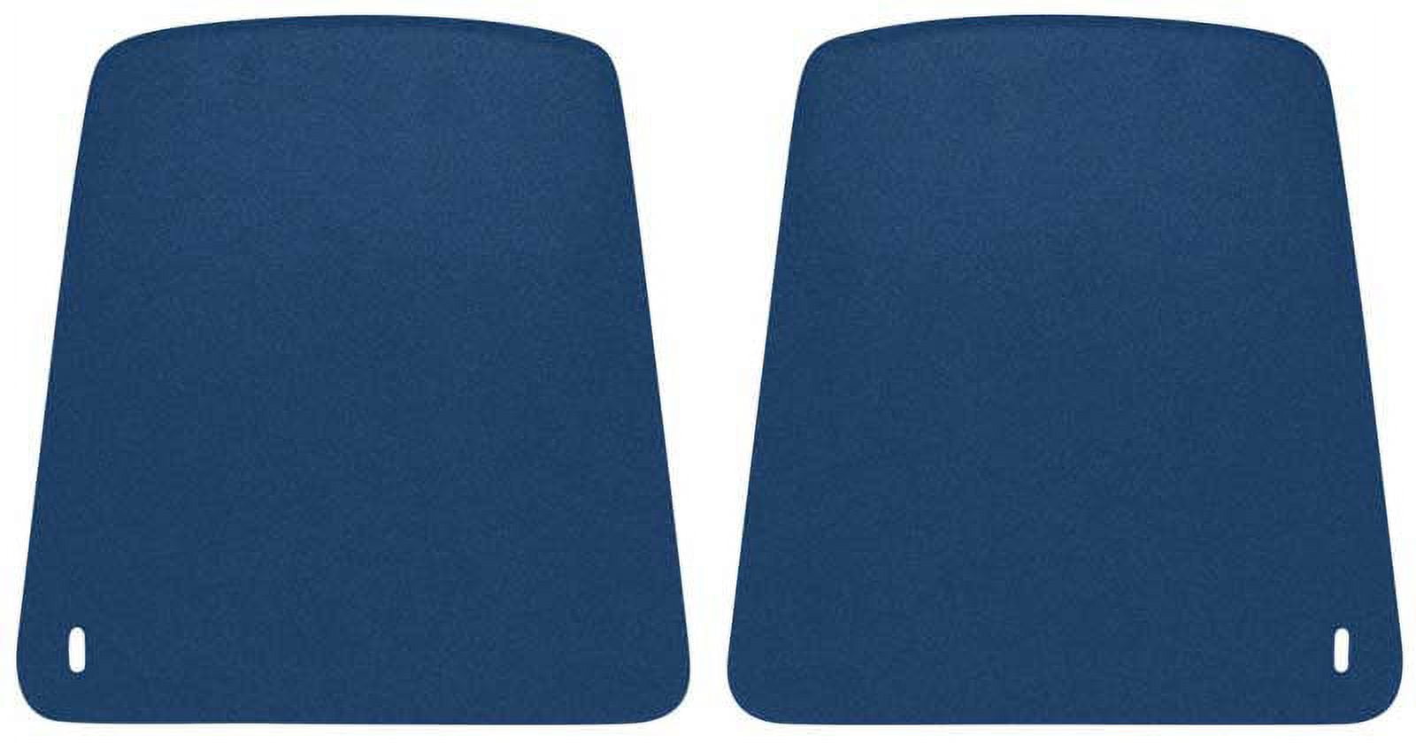 OER Dark Blue Bucket Seat Back Panel Set 1967-1970 Pontiac Firebird ...